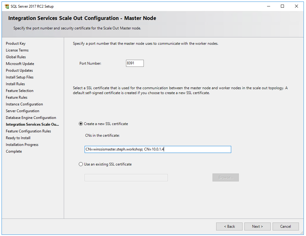 Getting Started with SSIS Scale Out
