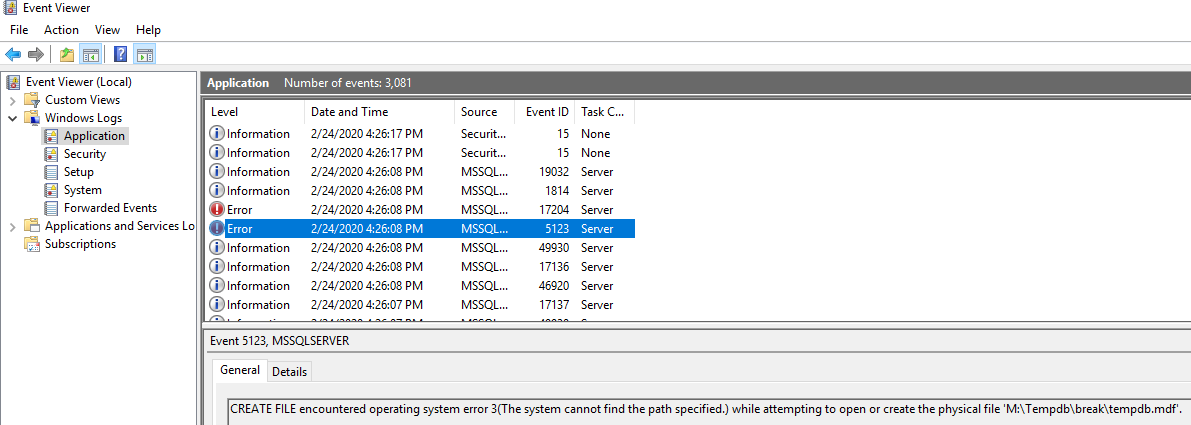 Moving SQL Databases and what to do when it goes wrong!