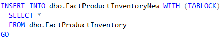 The (real) difference between the 'SELECT ... INTO' and 'INSERT ...