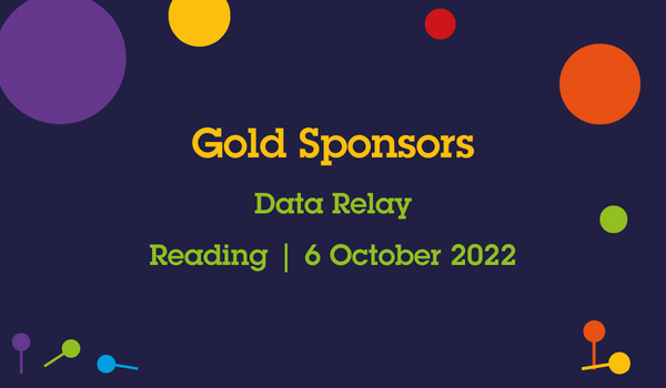We're in Reading for Data Relay 2022